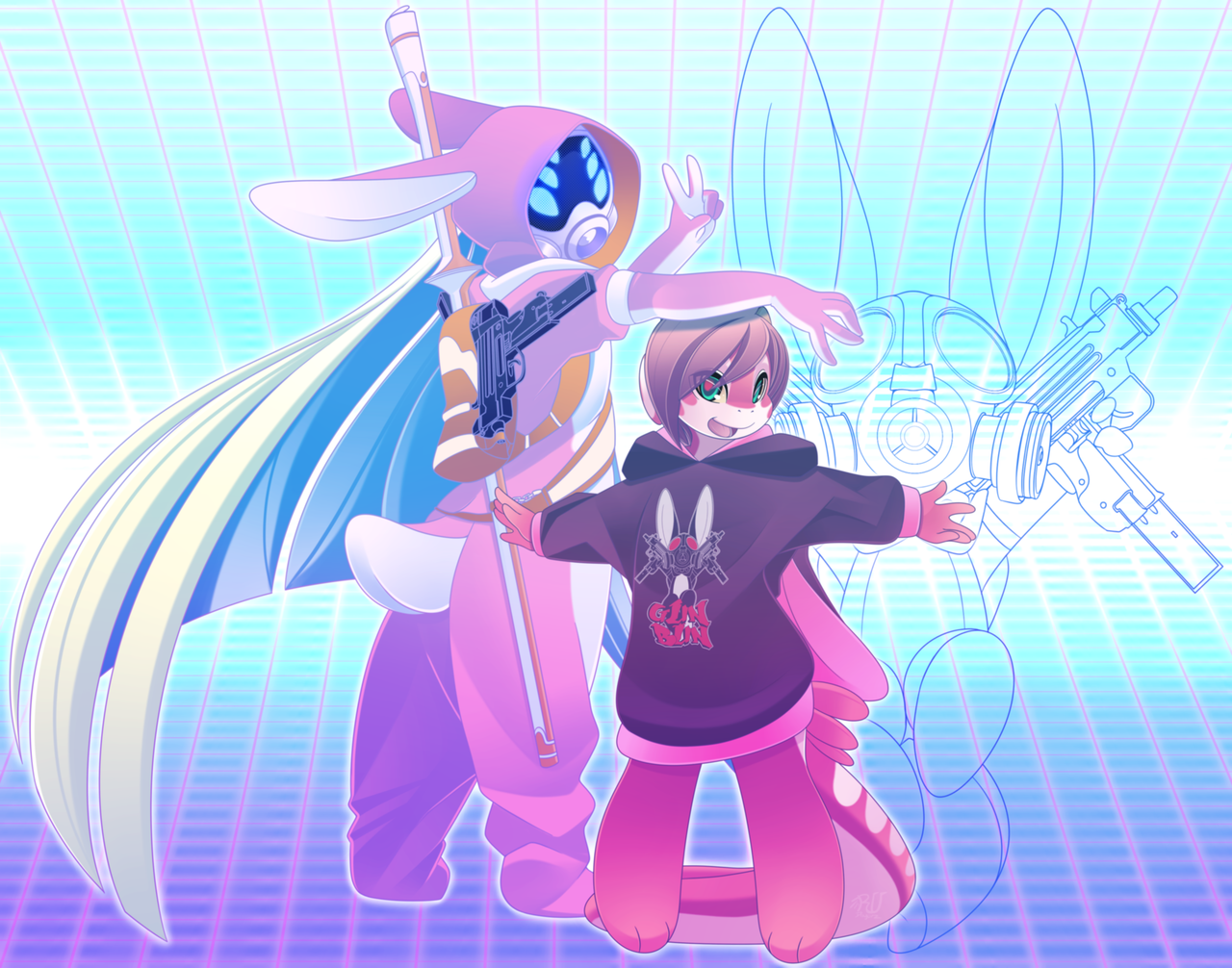 The Big ImageBoard (TBIB) - abstract background ambiguous gender anthro ...