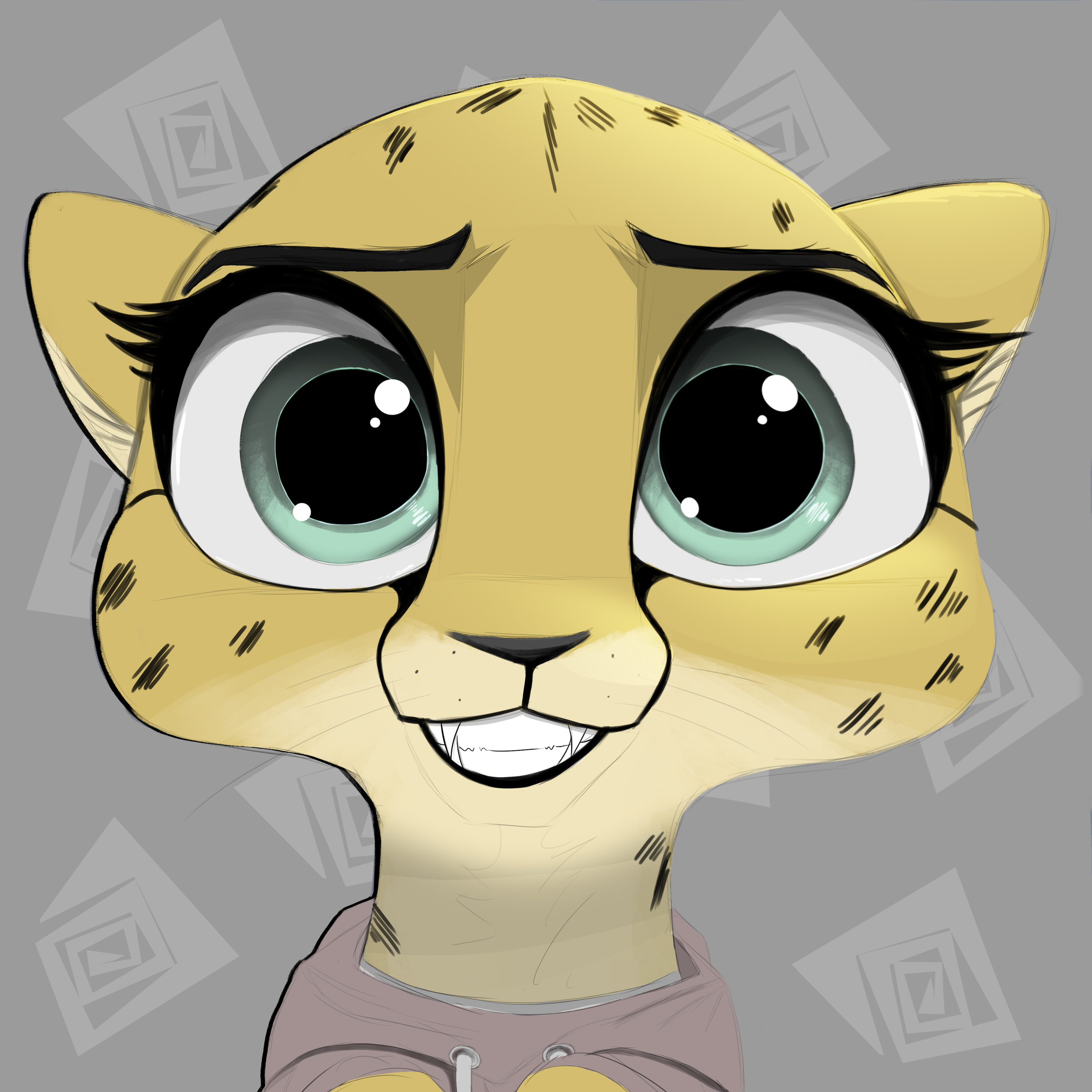 The Big ImageBoard (TBIB) - 2018 anthro big eyes bust portrait cheetah clothed clothing disney ...