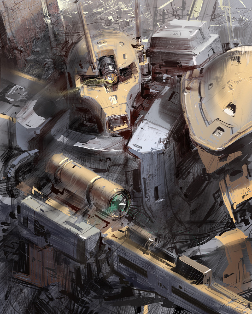 The Big ImageBoard (TBIB) - beam rifle concept art energy gun glowing ...