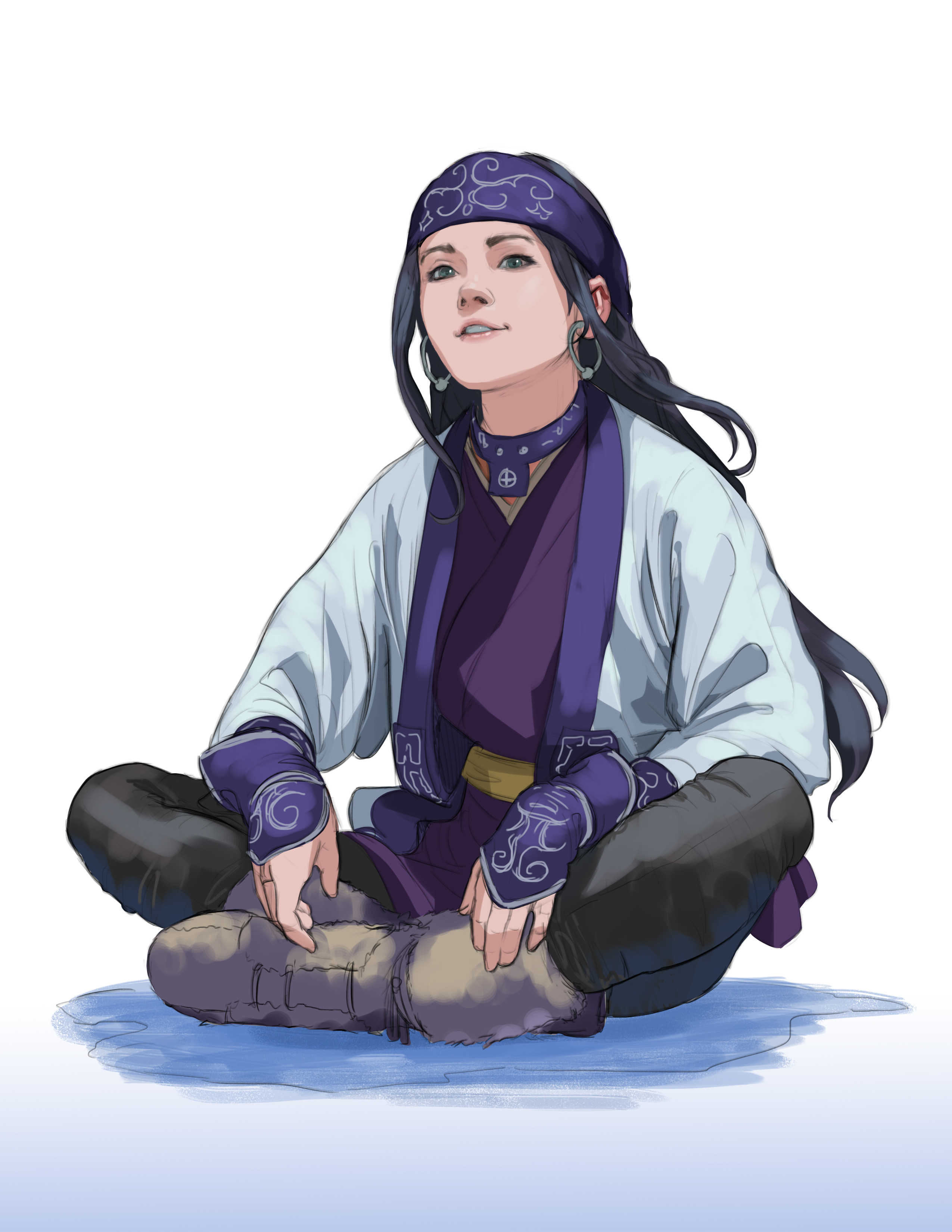 The Big Imageboard Tbib 1girl Absurdres Ainu Ainu Clothes Asirpa