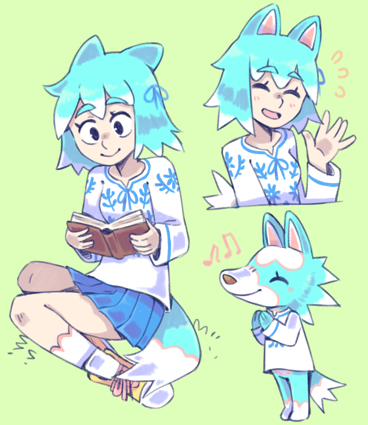 The Big ImageBoard (TBIB) - 2020 3 fingers 5 fingers accessory alternate species animal crossing ...