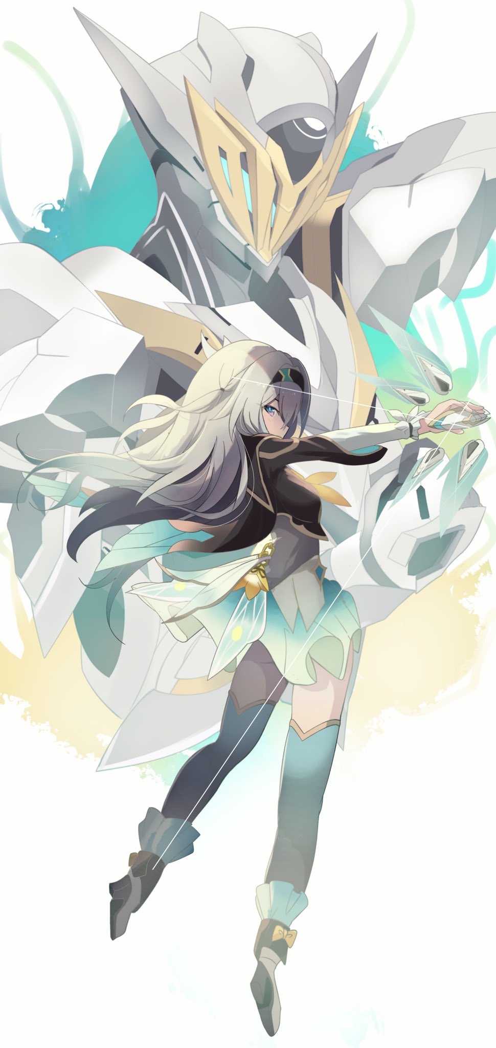 The Big ImageBoard (TBIB) - 1girl armor black hairband bobmob suponge ...