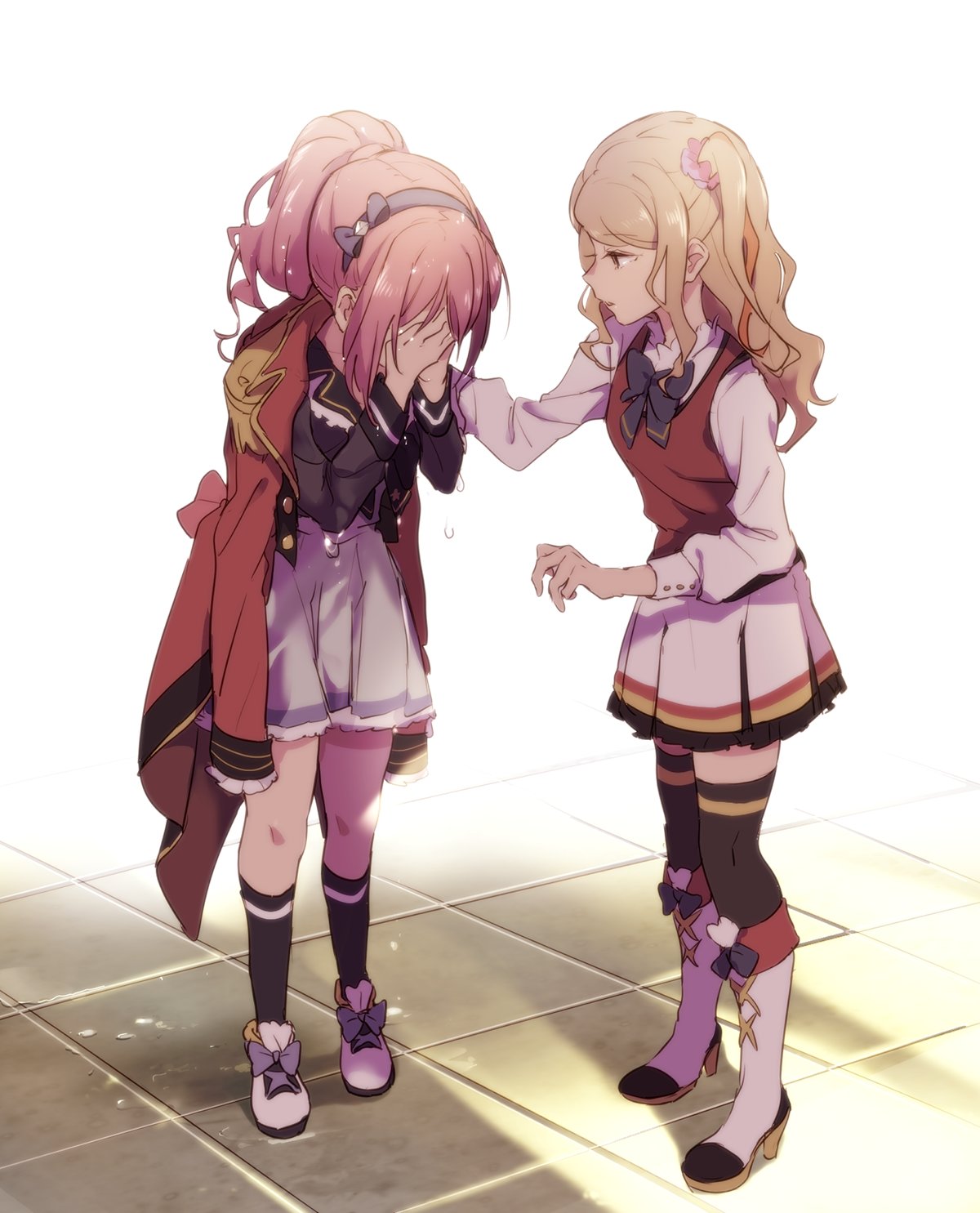 The Big ImageBoard (TBIB) - 2girls aikatsu! (series) aikatsu stars! bad id bad twitter id black ...