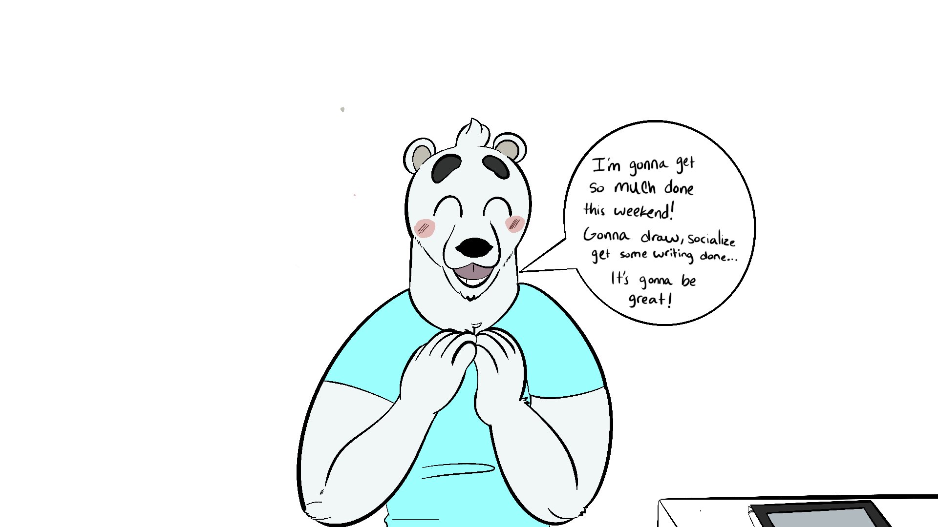 The Big ImageBoard (TBIB) - 2023 anthro bear beargarbage black nose blue clothing blue shirt ...