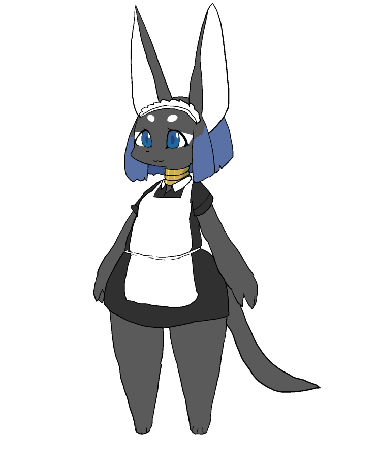 The Big ImageBoard (TBIB) - 2018 anthro anubian jackal anubis black body black clothing black ...