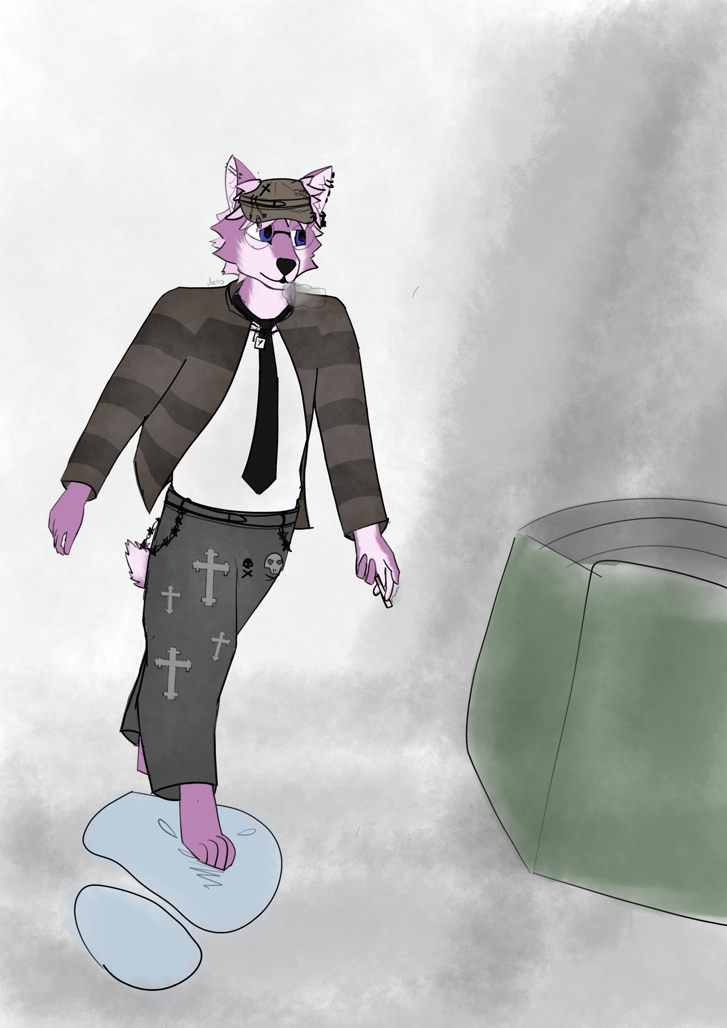 The Big ImageBoard (TBIB) - absurd res ambiguous gender anthro bottomwear brown clothing brown ...