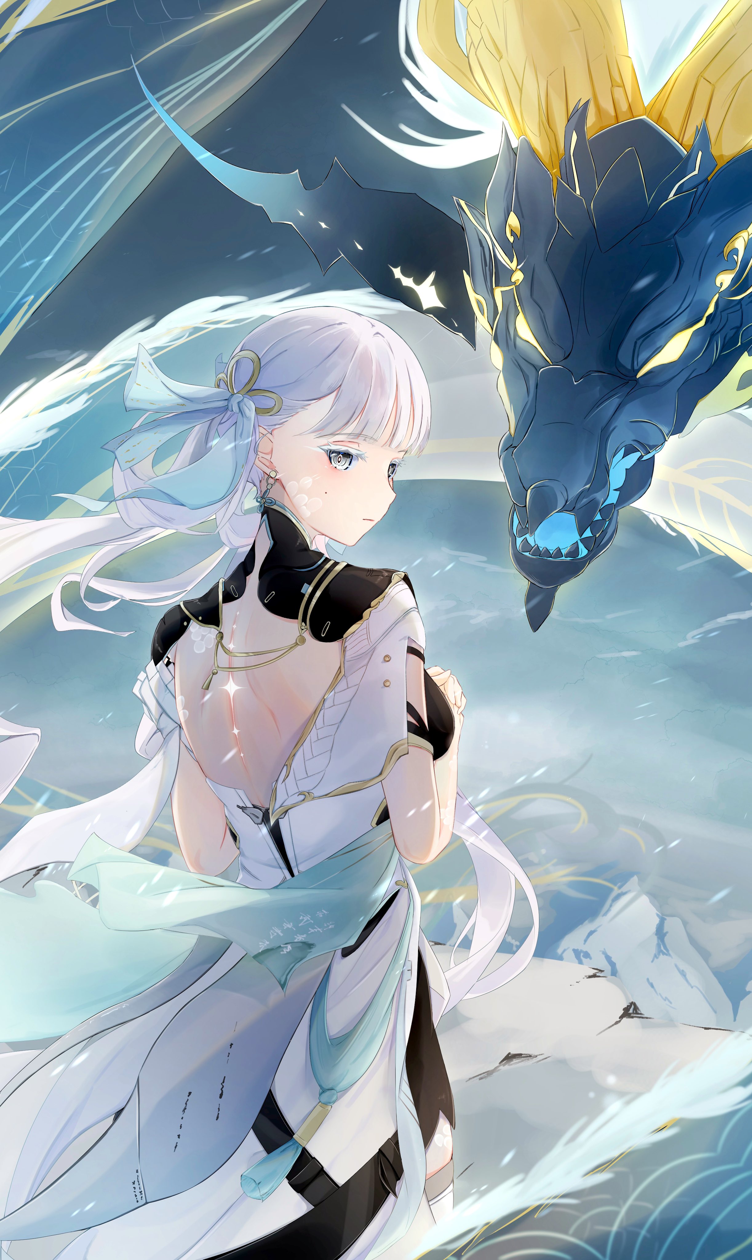 The Big ImageBoard (TBIB) - 1girl absurdres backless dress backless ...