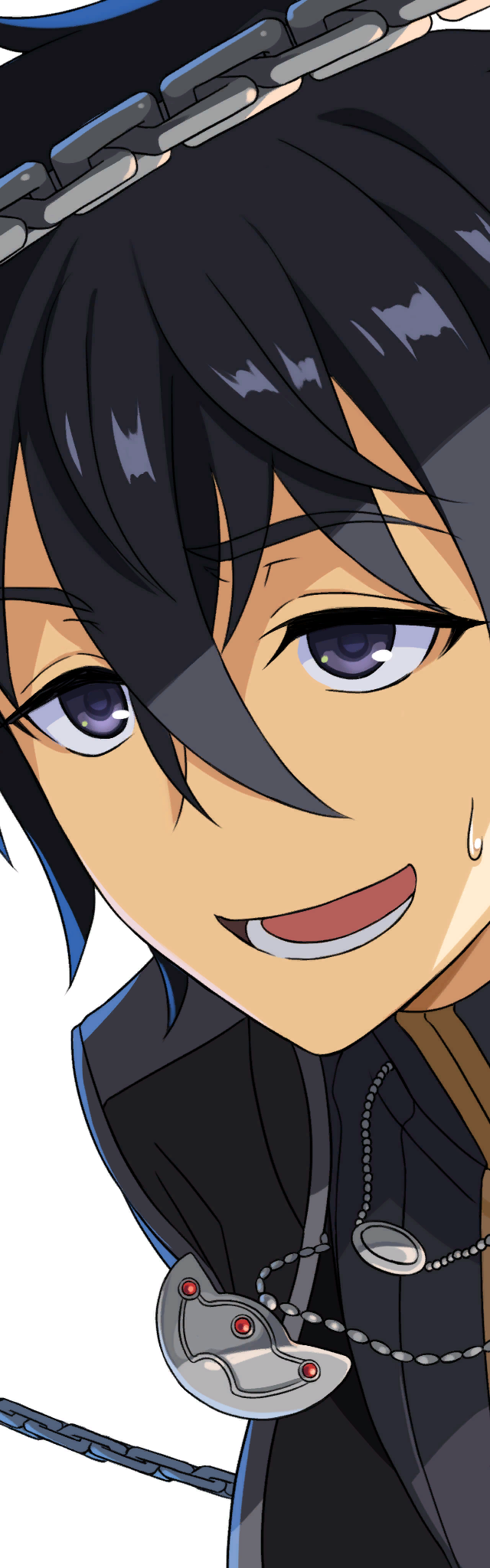 The Big ImageBoard (TBIB) - 1boy black eyes black hair black jacket ...
