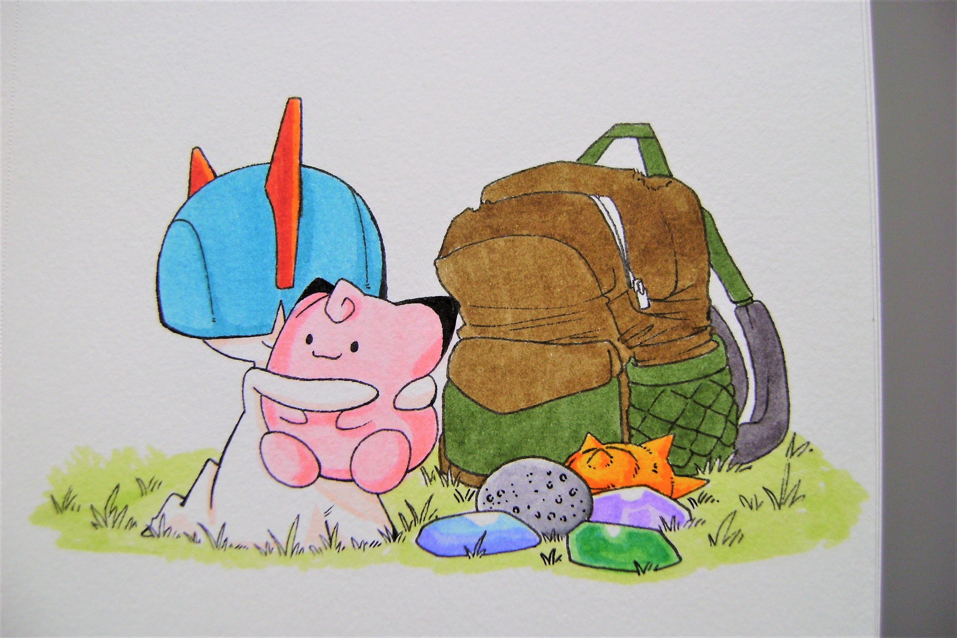 The Big ImageBoard (TBIB) - alternate color backpack bag bowl cut ...