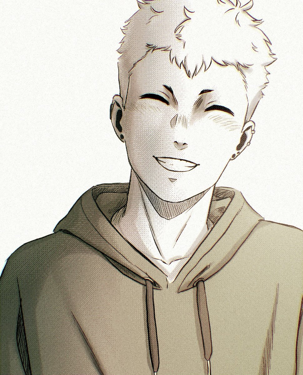 The Big ImageBoard (TBIB) - 1boy blush collarbone commentary drawstring ...