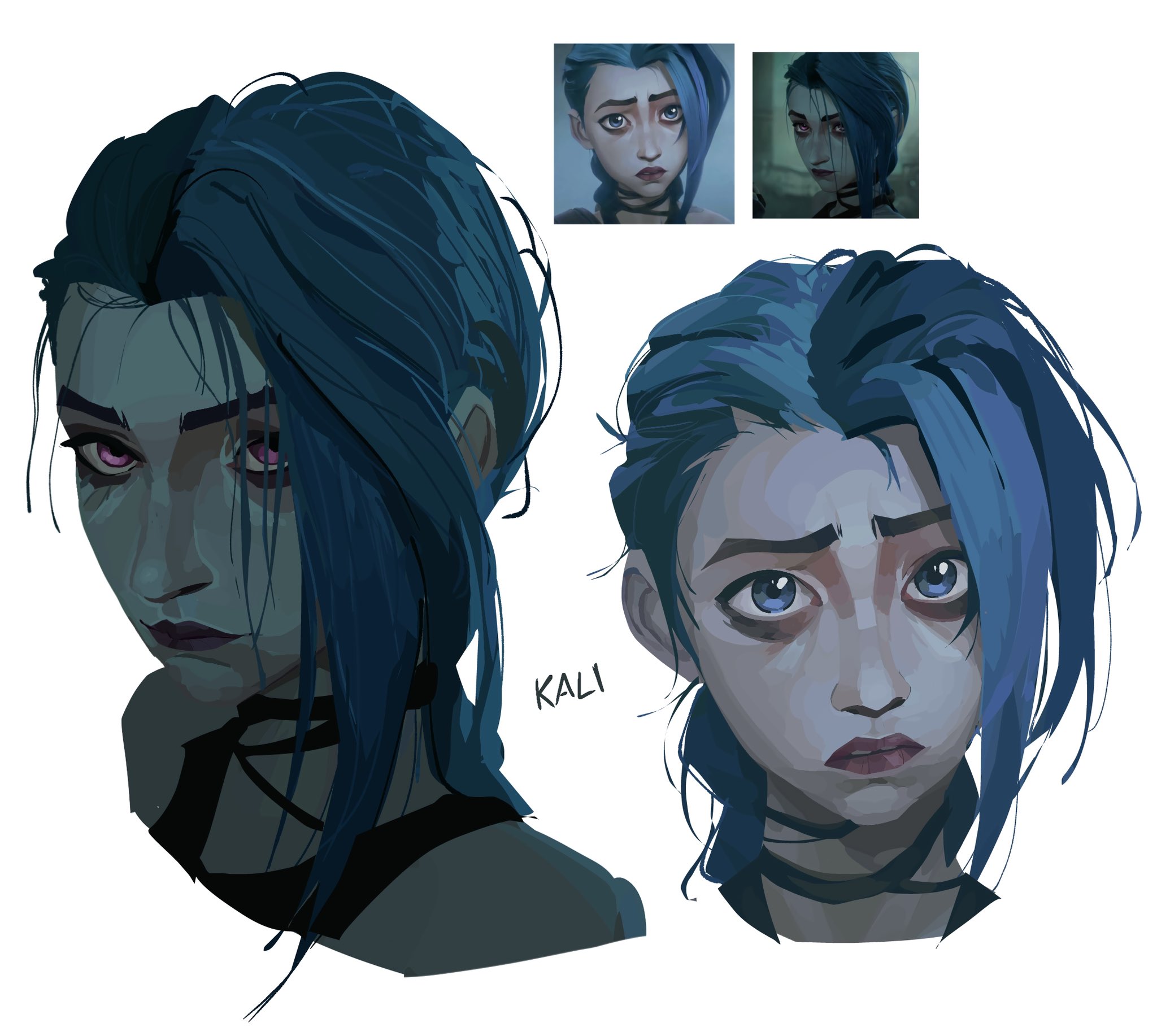 The Big ImageBoard (TBIB) - 1girl alternate eye color arcane: league of ...