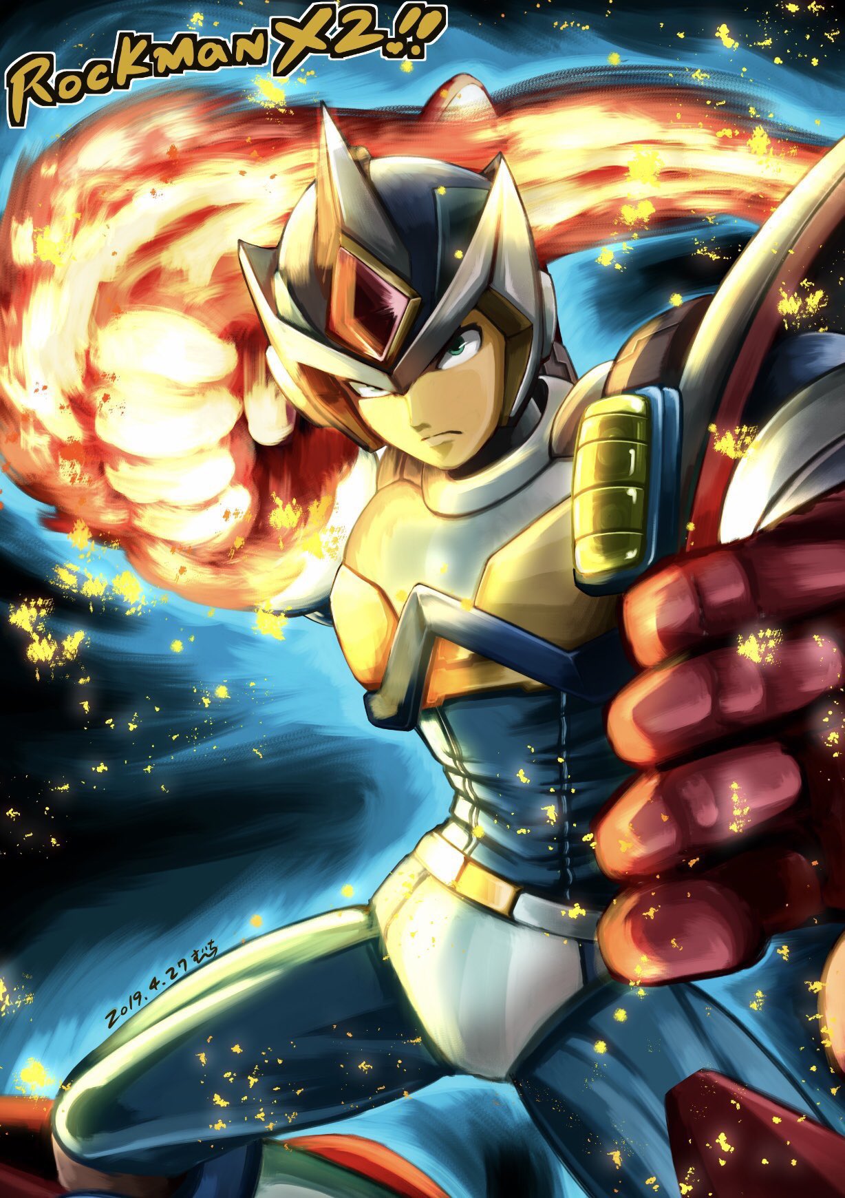 The Big ImageBoard (TBIB) - 1boy agetatekoron2 armor clenched hand ...