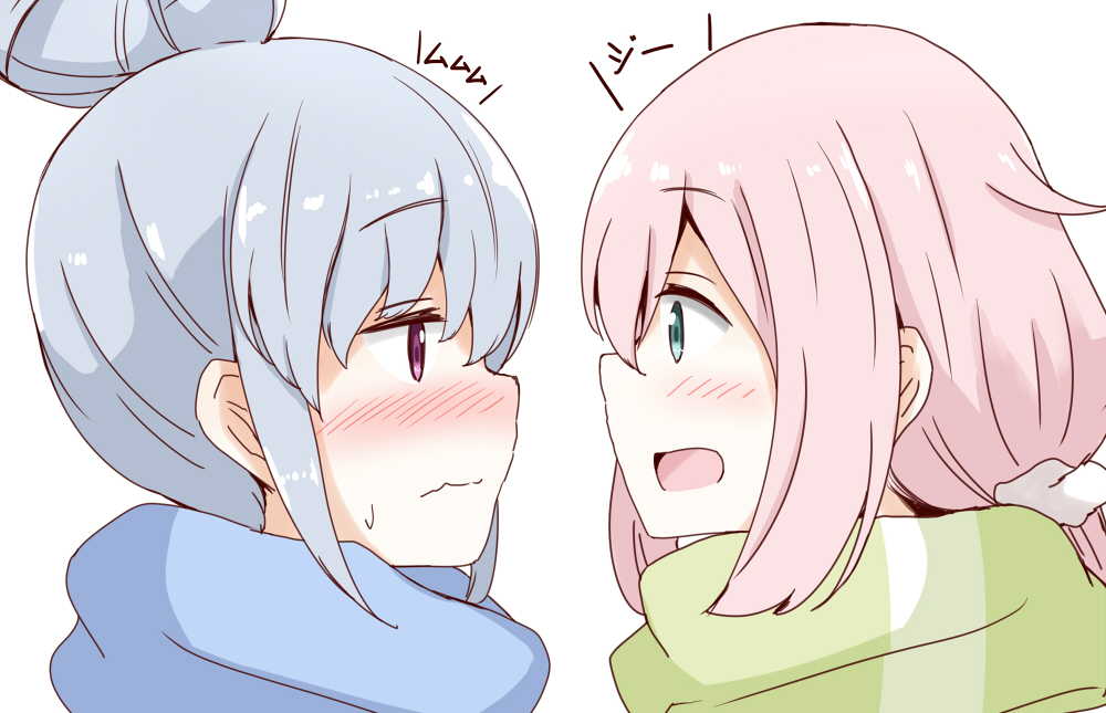 The Big Imageboard Tbib Aikawa Ryou Bangs Blue Hair Blue Scarf