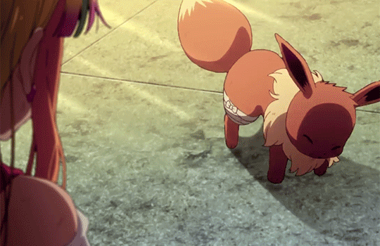 The Big ImageBoard (TBIB) - 1girl animated animated gif eevee eyewear ...