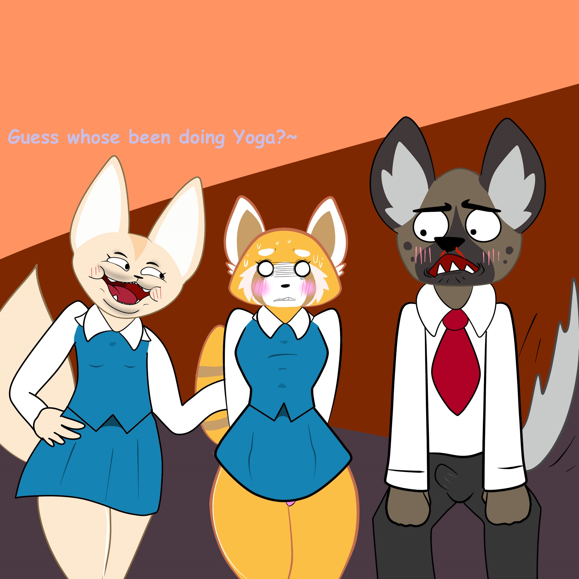 The Big Imageboard Tbib 2018 Aggressive Aggressive Retsuko Anthro