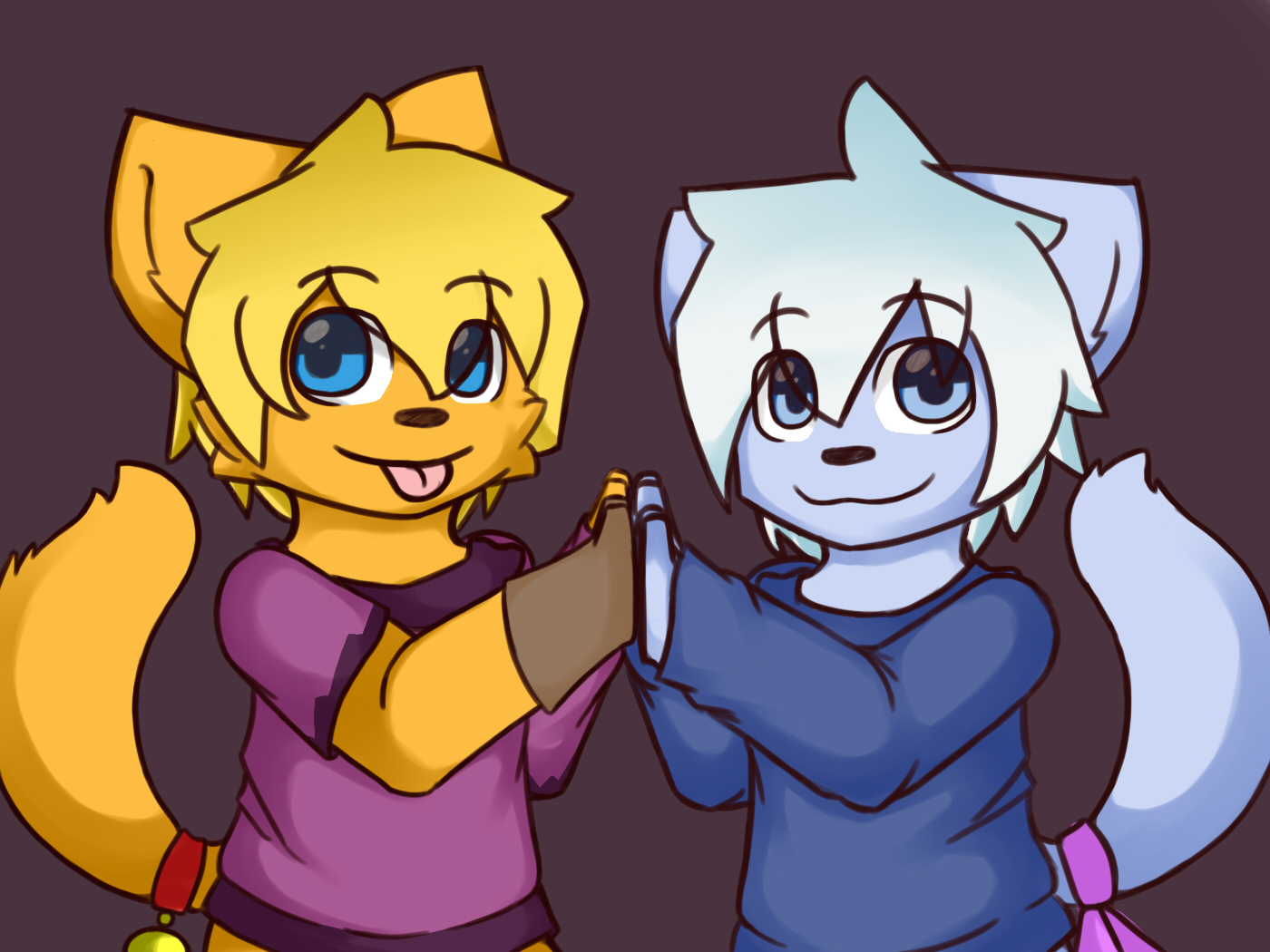 The Big ImageBoard (TBIB) - 4:3 ambiguous gender anthro blep blue body ...