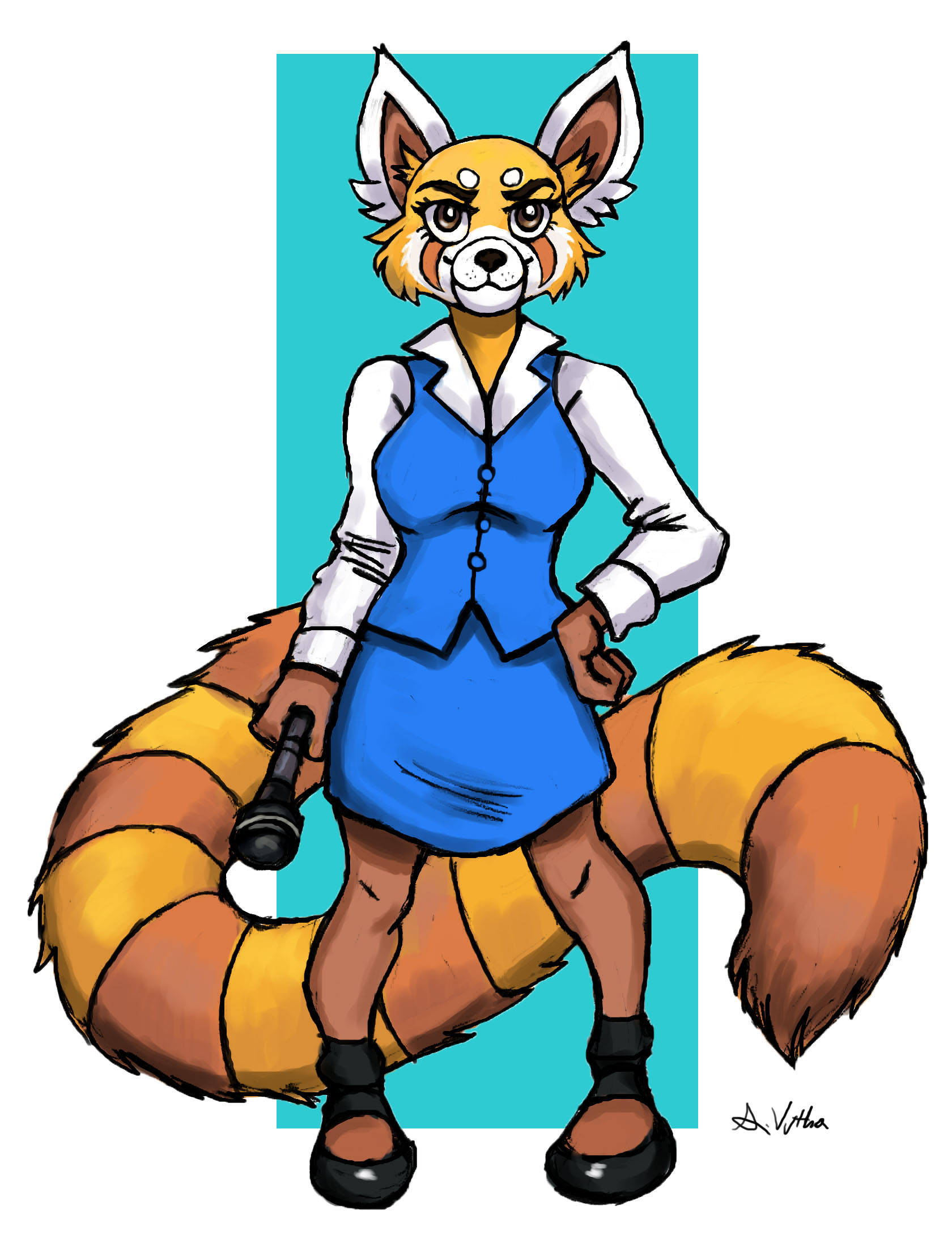 The Big Imageboard Tbib Aggressive Retsuko Anthro Clothed Clothing
