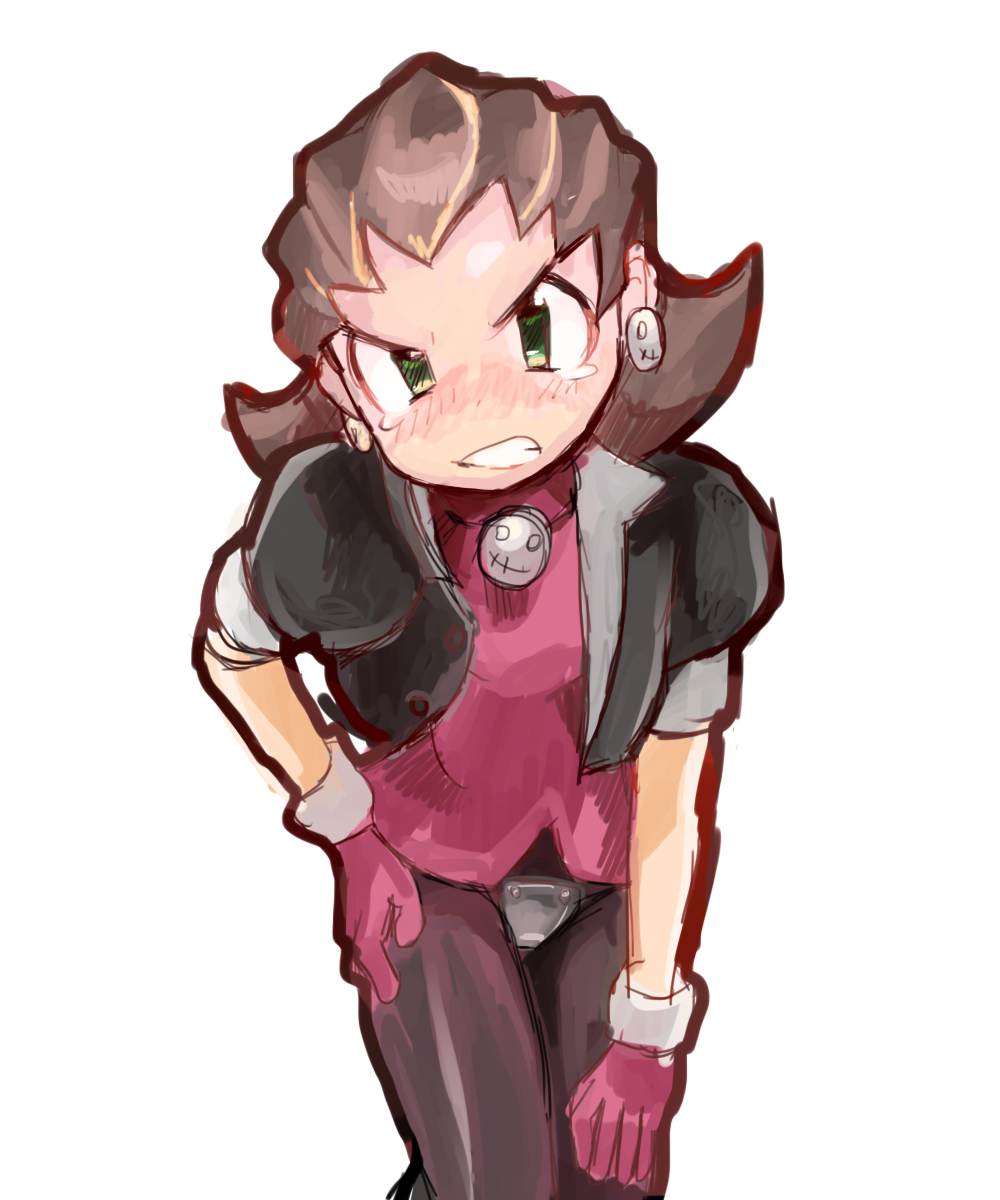 The Big ImageBoard (TBIB) - 1girl angry clenched teeth earrings female ...