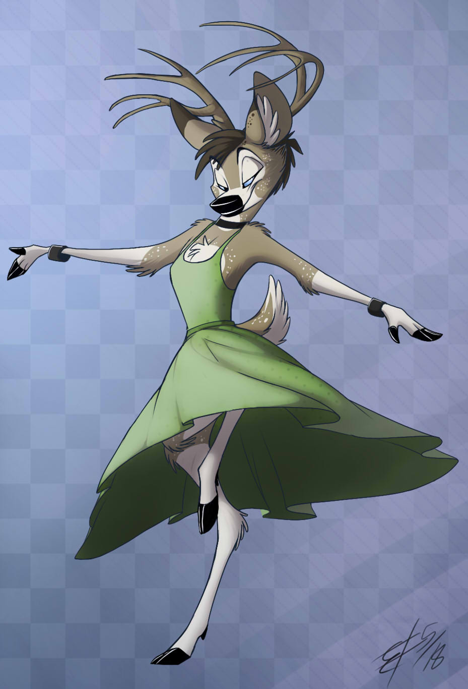 The Big Imageboard Tbib Anthro Antlers Cervine Clothed Clothing