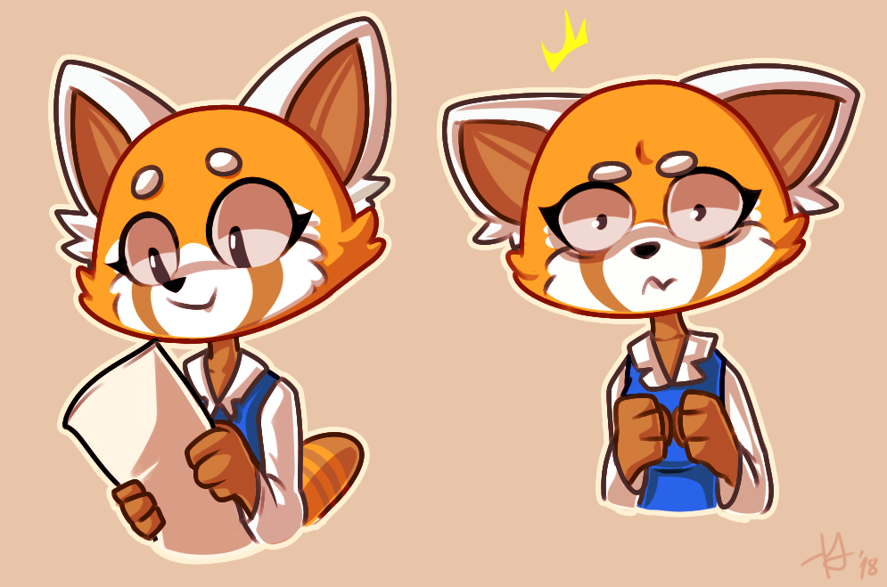 The Big Imageboard Tbib 2018 Aggressive Retsuko Anthro Clothed