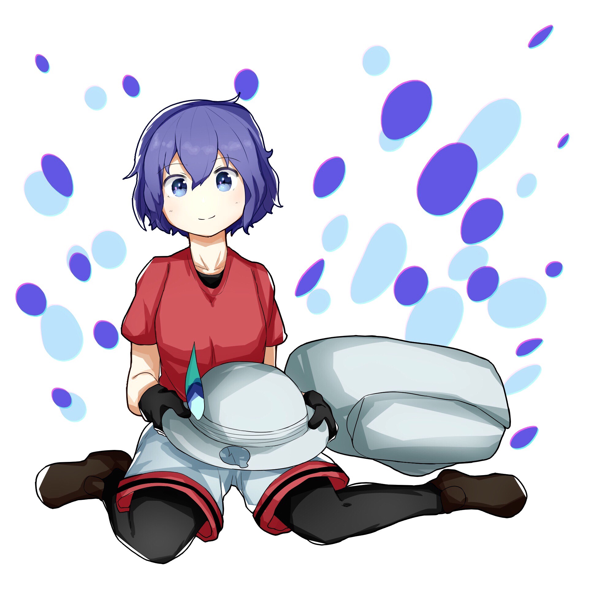 The Big Imageboard Tbib 1girl Ahoge Backpack Bad Id Bad Pixiv Id