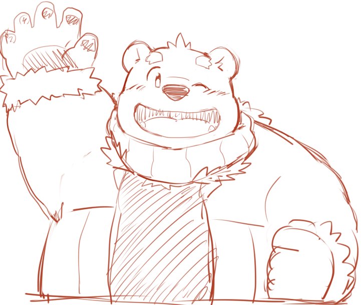 The Big Imageboard Tbib 12beat13 2017 Anthro Bear Blush Clothed