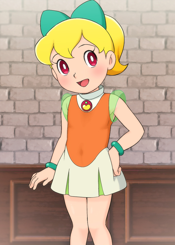 The Big ImageBoard (TBIB) - 1girl blonde hair blush clothes doraemon ...