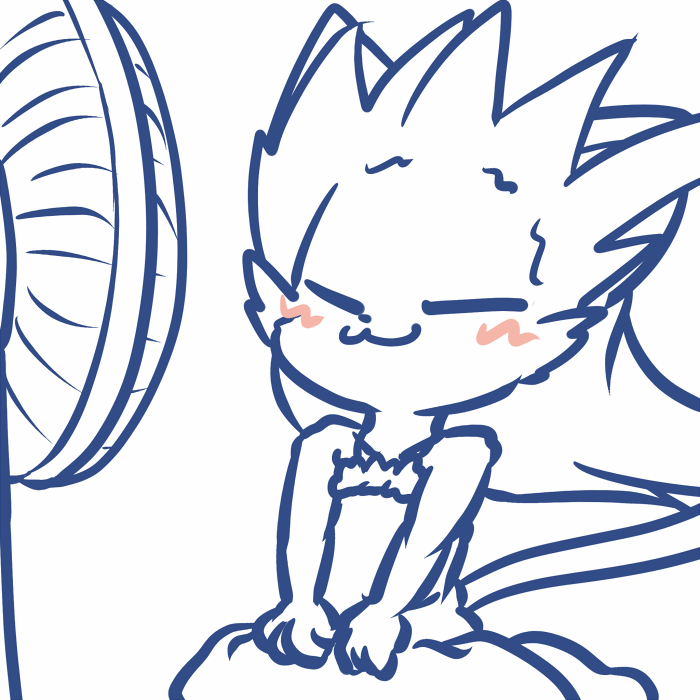 The Big Imageboard Tbib 1girl Artist Request Cat Eyes Closed Furry