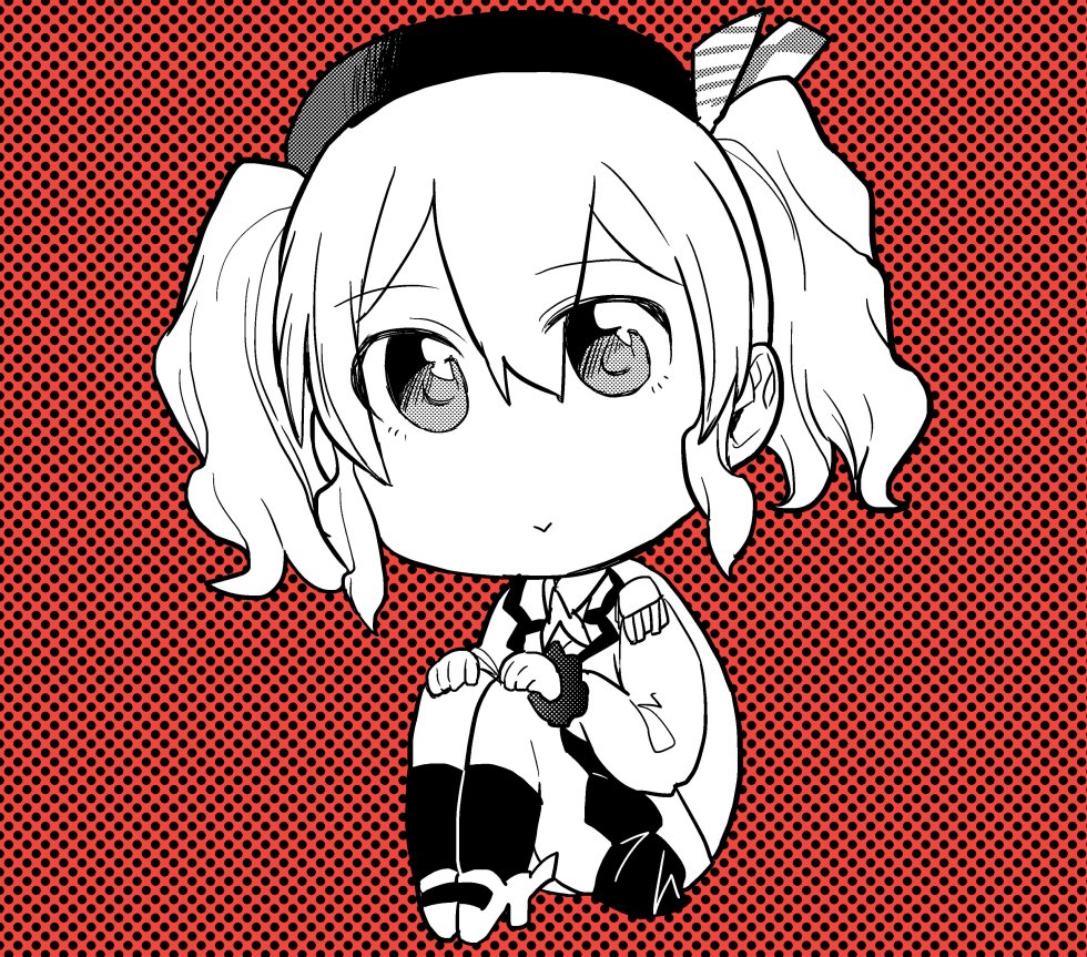 The Big ImageBoard (TBIB) - beret chibi closed mouth collared shirt ...