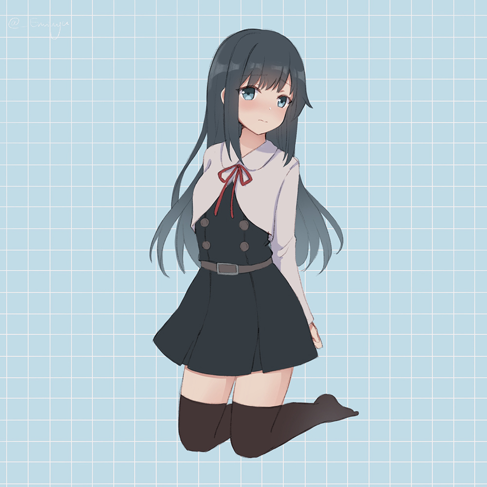 The Big ImageBoard (TBIB) - 1girl asashio (kancolle) asashio kai ni (kancolle) belt belt buckle ...