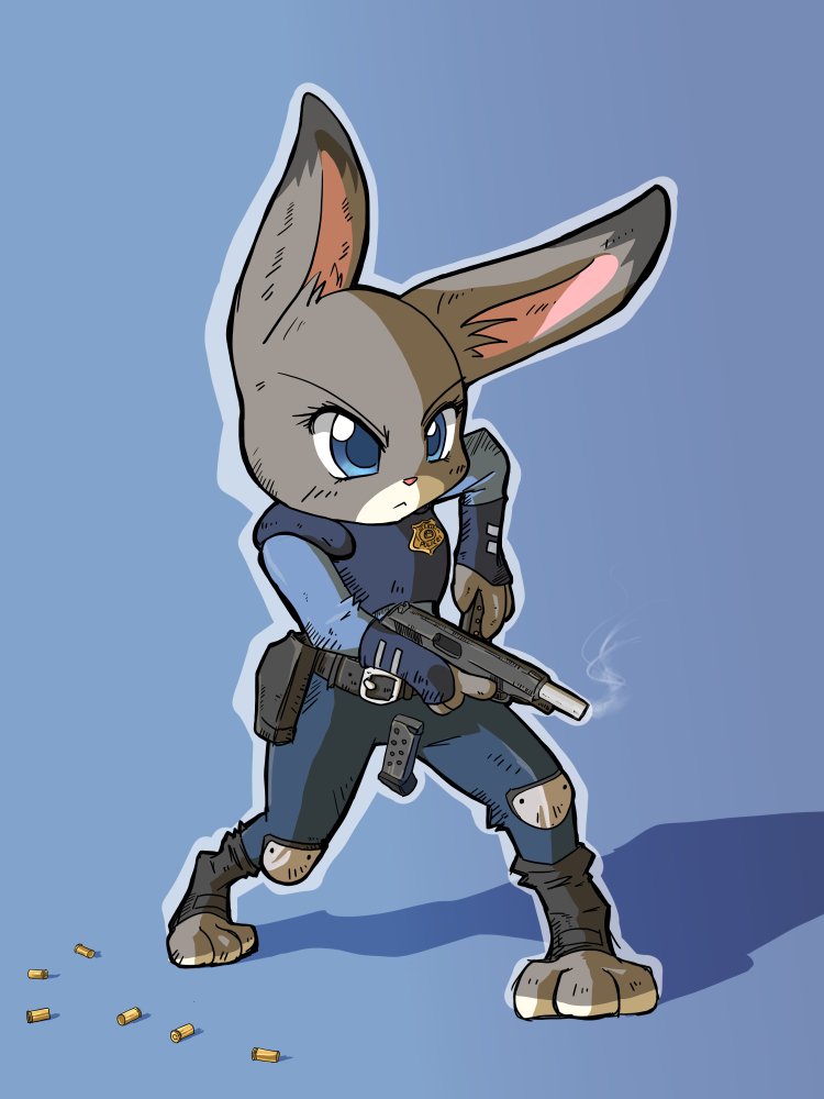The Big ImageBoard (TBIB) - disney furry gun hitoookami judy hopps ...
