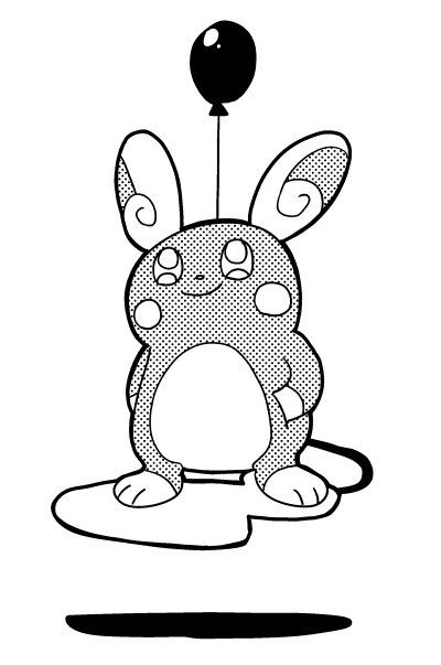 The Big ImageBoard (TBIB) - alolan raichu balloon bkub blush stickers ...