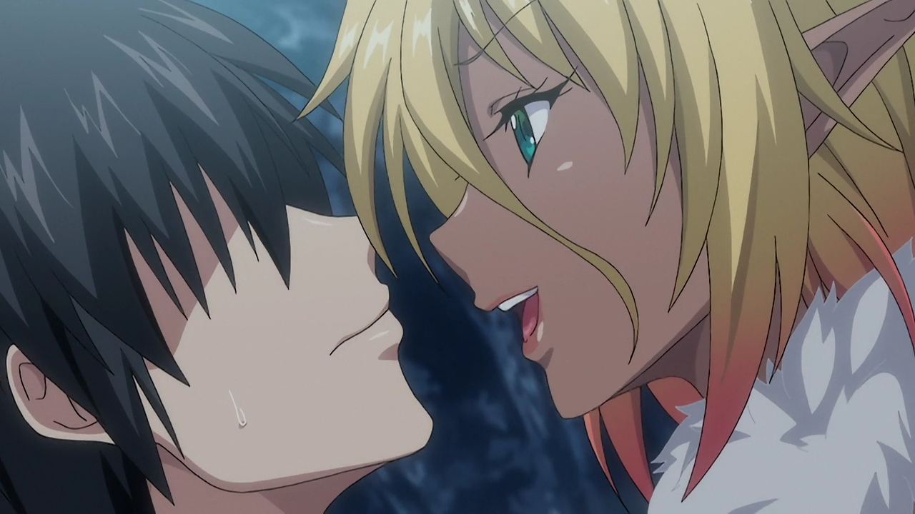 The Big ImageBoard (TBIB) - 1boy 1girl aqua eyes blonde hair dark skin ...