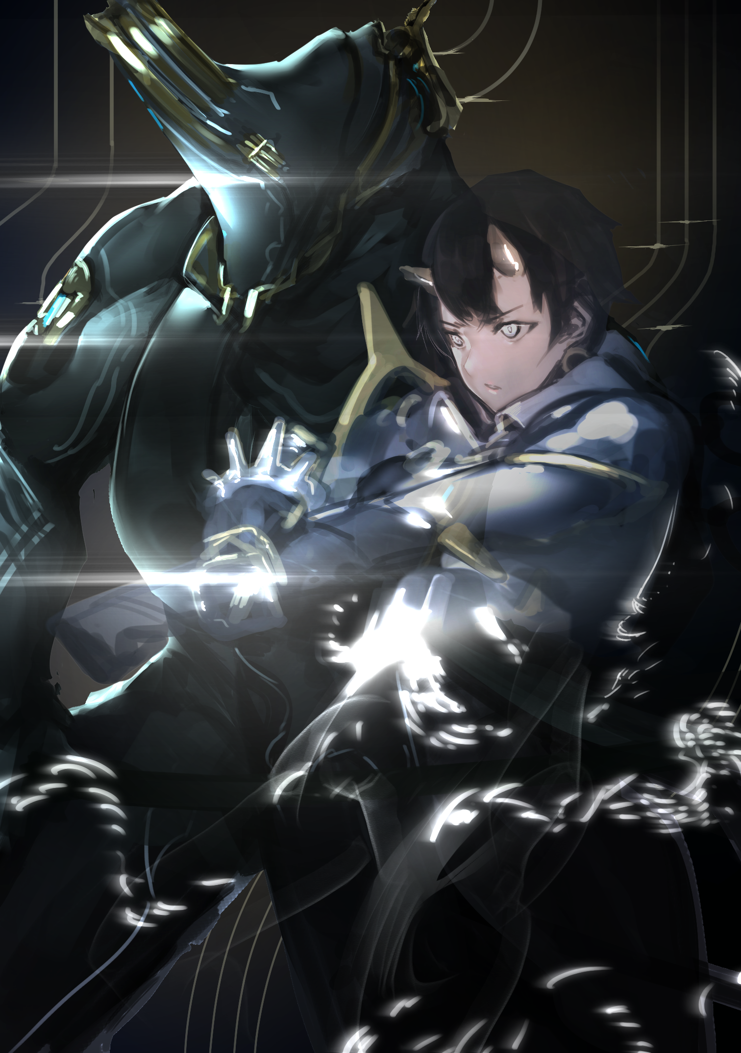 The Big ImageBoard (TBIB) - brown hair excalibur (warframe) excalibur ...