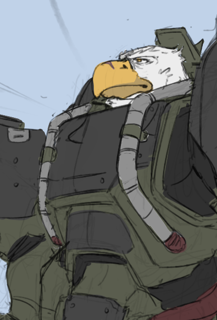 The Big Imageboard Tbib 2023 Accipitrid Accipitriform Anthro Armor Avian Beak Beak Scar Bird