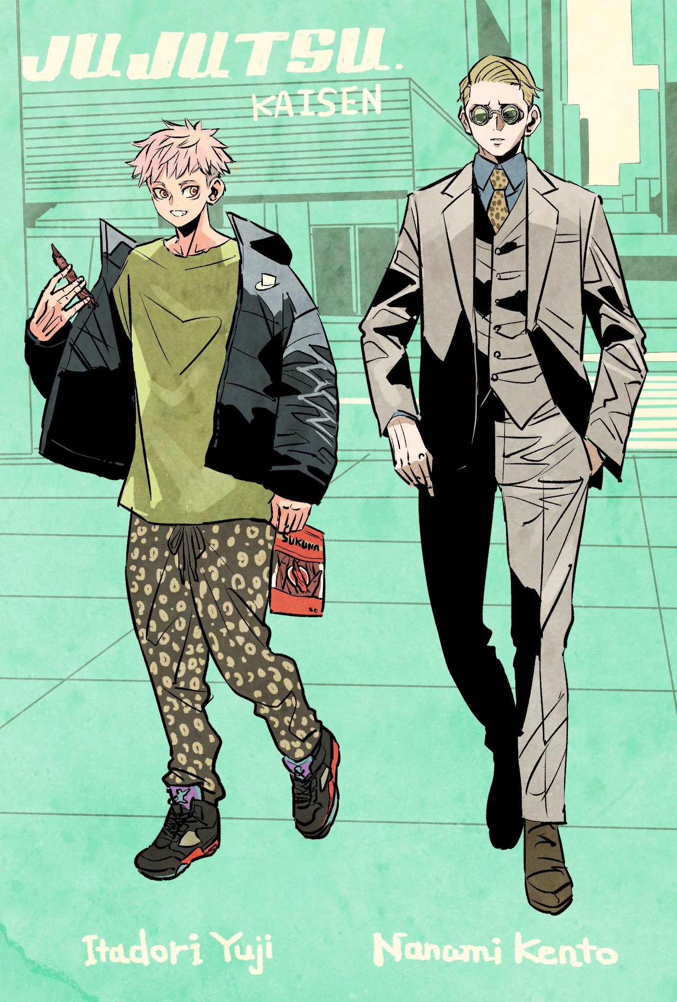 The Big ImageBoard (TBIB) - 2boys blonde hair character name coat ...