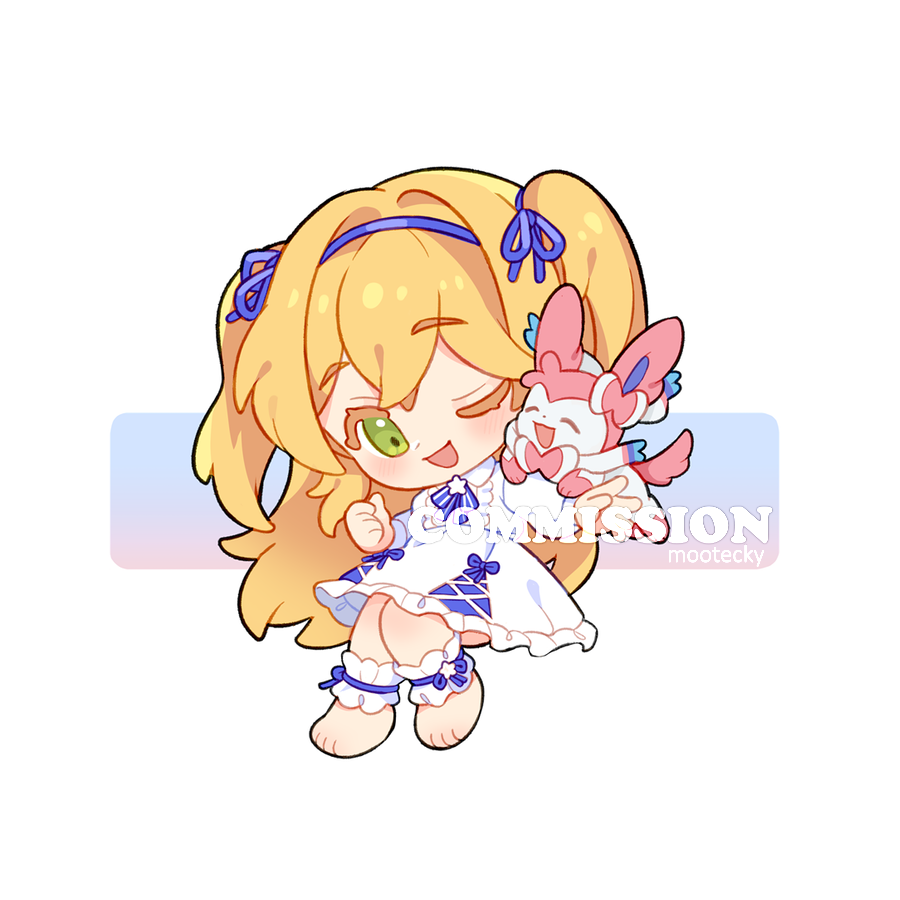 The Big ImageBoard (TBIB) - 1girl ;d ankle garter artist name barefoot blonde hair blue hairband ...