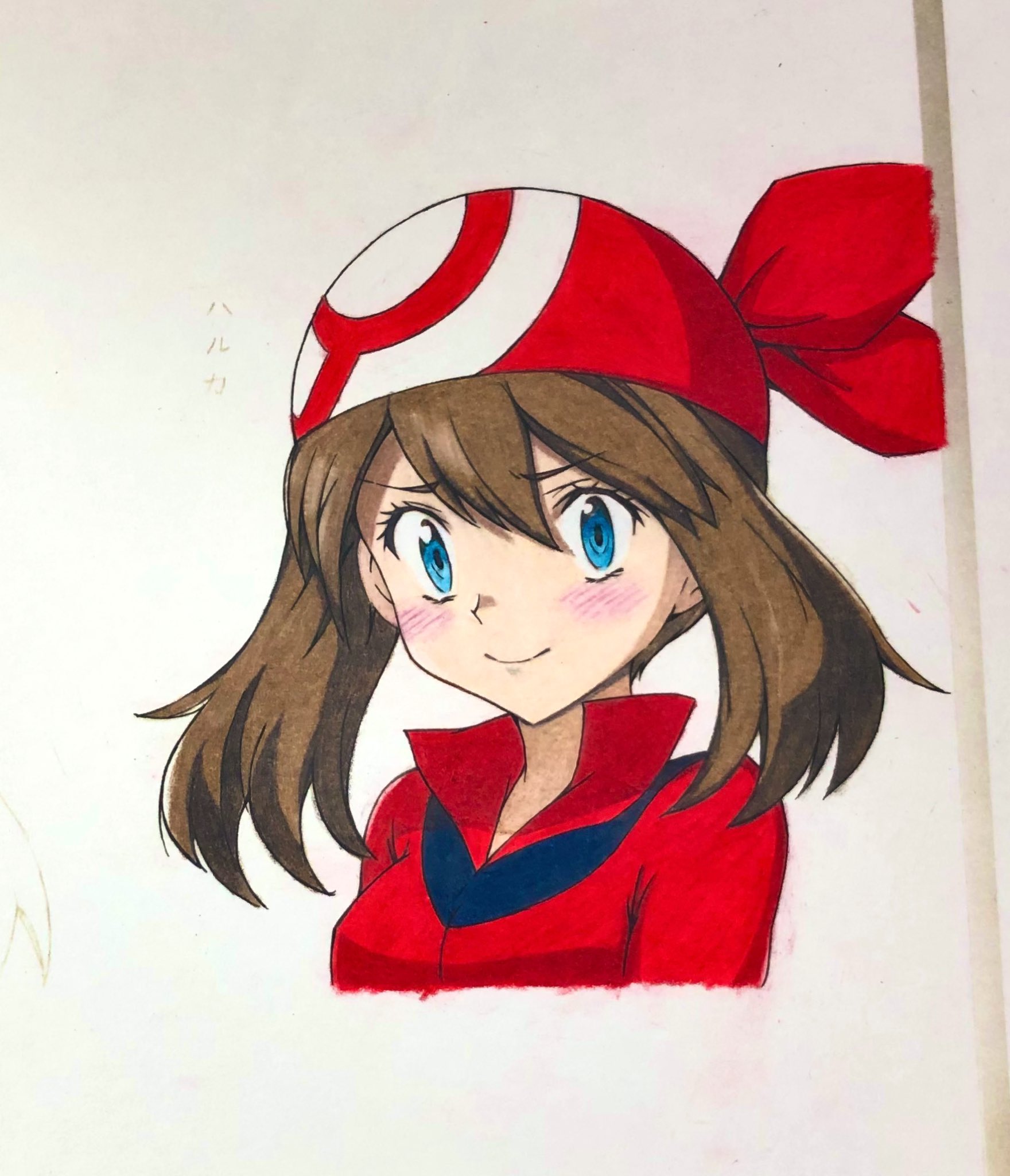 The Big ImageBoard (TBIB) - 1girl bandana blue eyes breasts brown hair ...