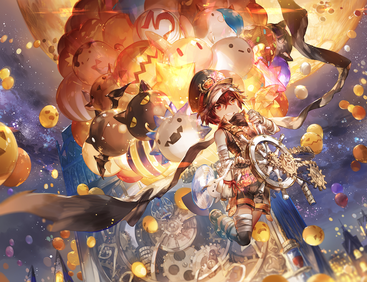 The Big ImageBoard (TBIB) - 1boy balloon bat (animal) chilling hedgehog ...