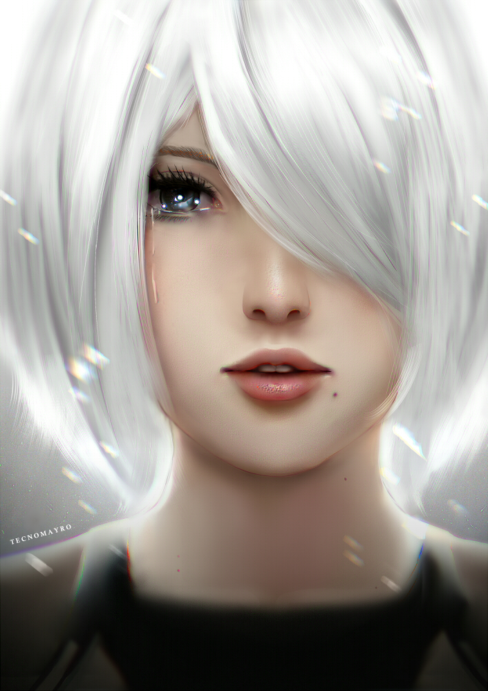 The Big ImageBoard (TBIB) - 1girl a2 (nier:automata) artist name check ...