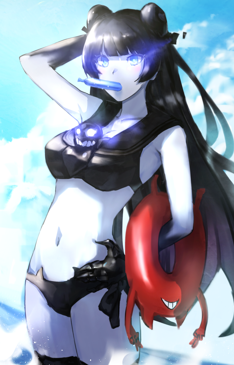 The Big ImageBoard (TBIB) - 1girl abyssal ship alternate costume bad id bad pixiv id bikini ...