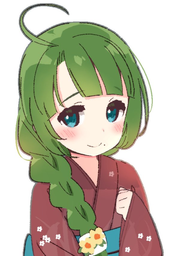 The Big Imageboard Tbib Ahoge Blue Eyes Blush Braid Commentary