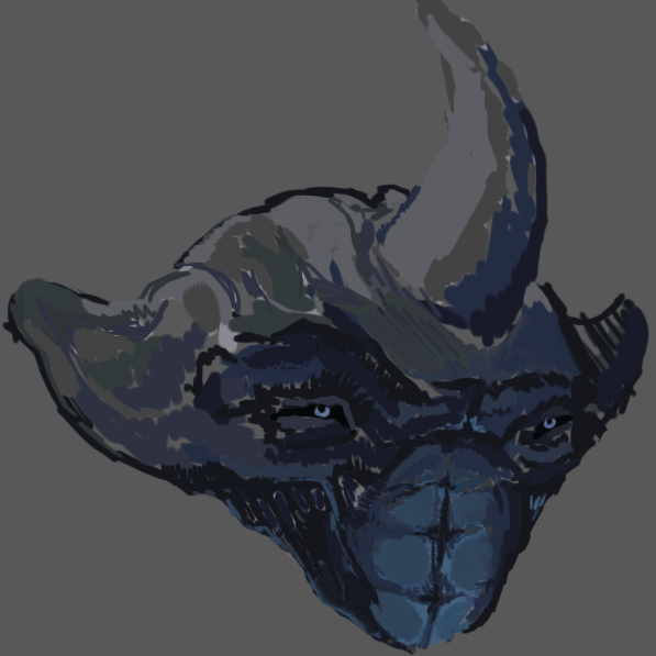 The Big Imageboard Tbib 1 1 Alien Ambiguous Gender Grey Background