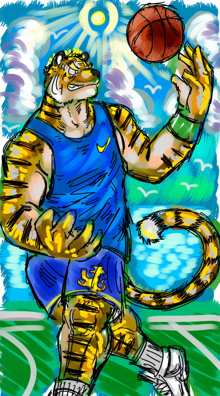 The Big ImageBoard (TBIB) - anthro athletic wear ball basketball ...