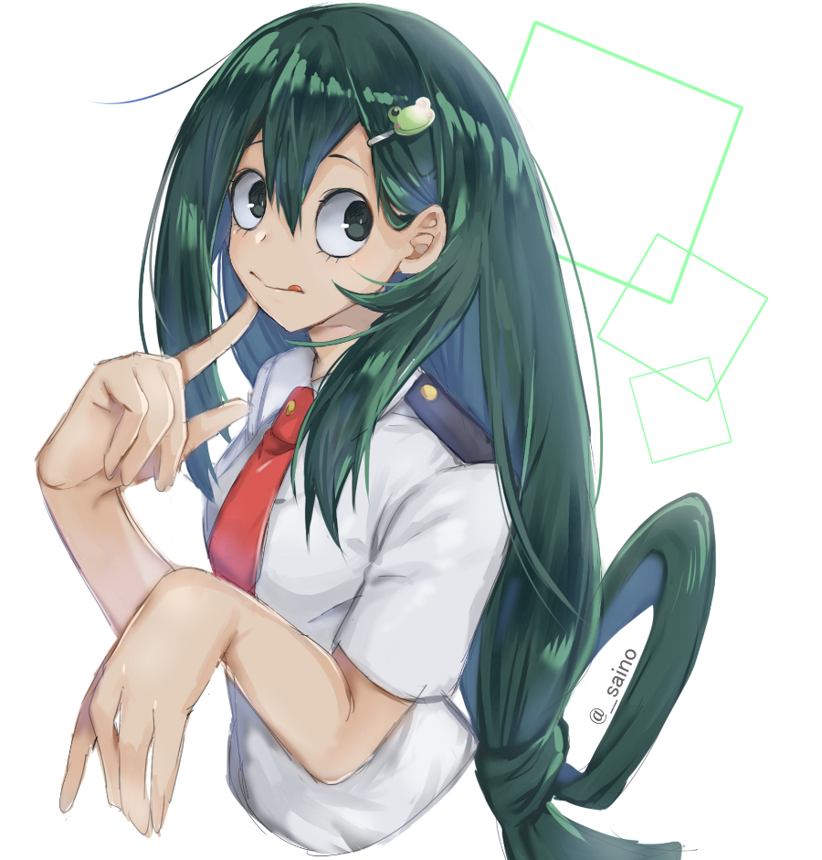 Tsuyu Asui Hair Tsuyu Hair My Hero Academia My Hero Academia