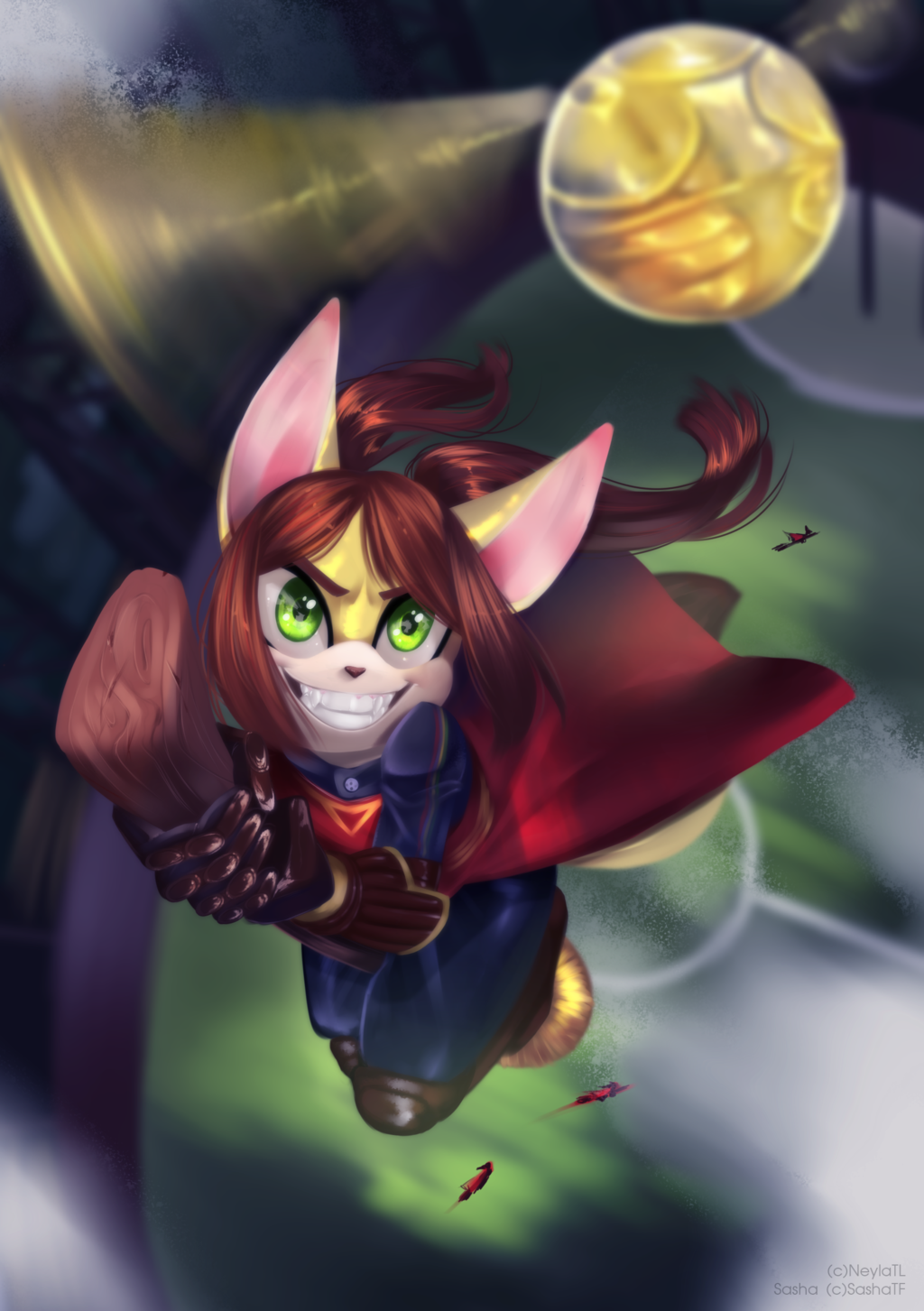 The Big ImageBoard (TBIB) - 2018 5 fingers anthro broom brown hair canine clothed clothing ...