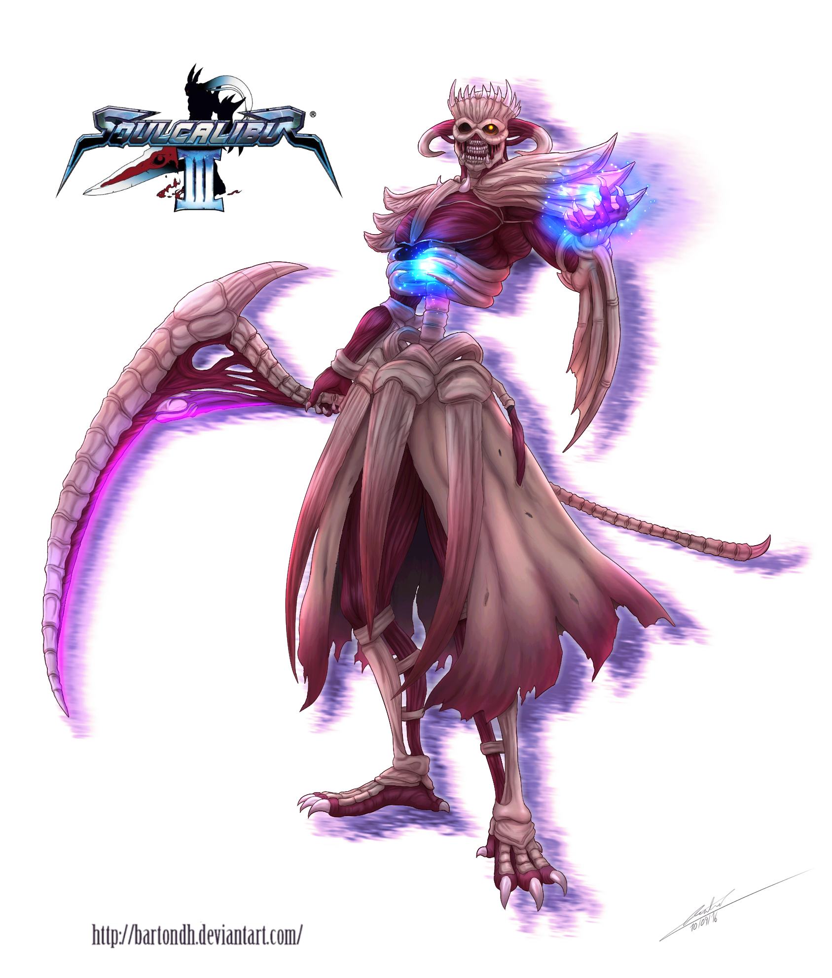 The Big ImageBoard (TBIB) - abyss (soul calibur) alpha channel bartondh bone cloak clothing ...