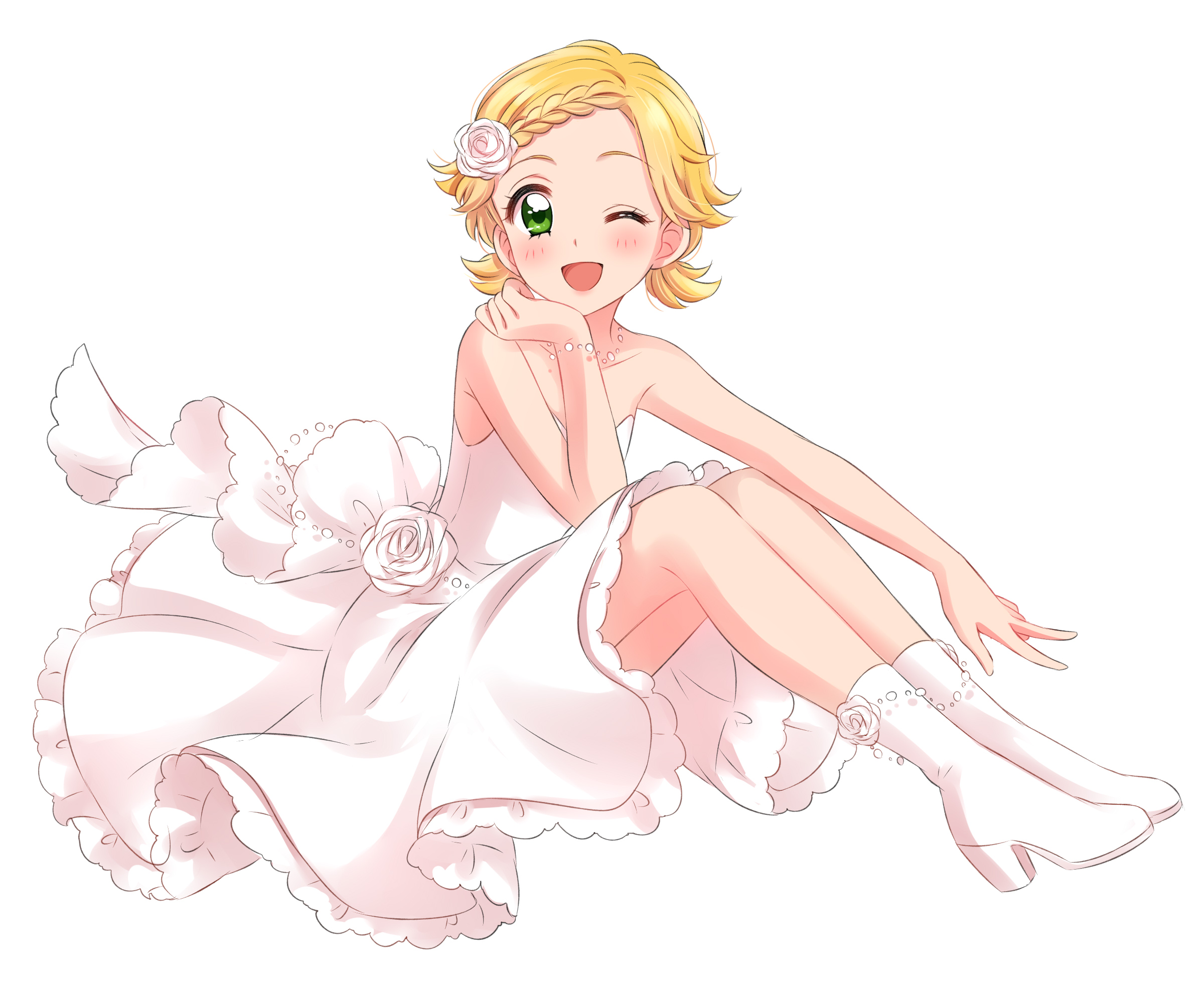 The Big ImageBoard (TBIB) - 1girl :d aikatsu! aikatsu! (series) ankle boots bad id bad pixiv id ...