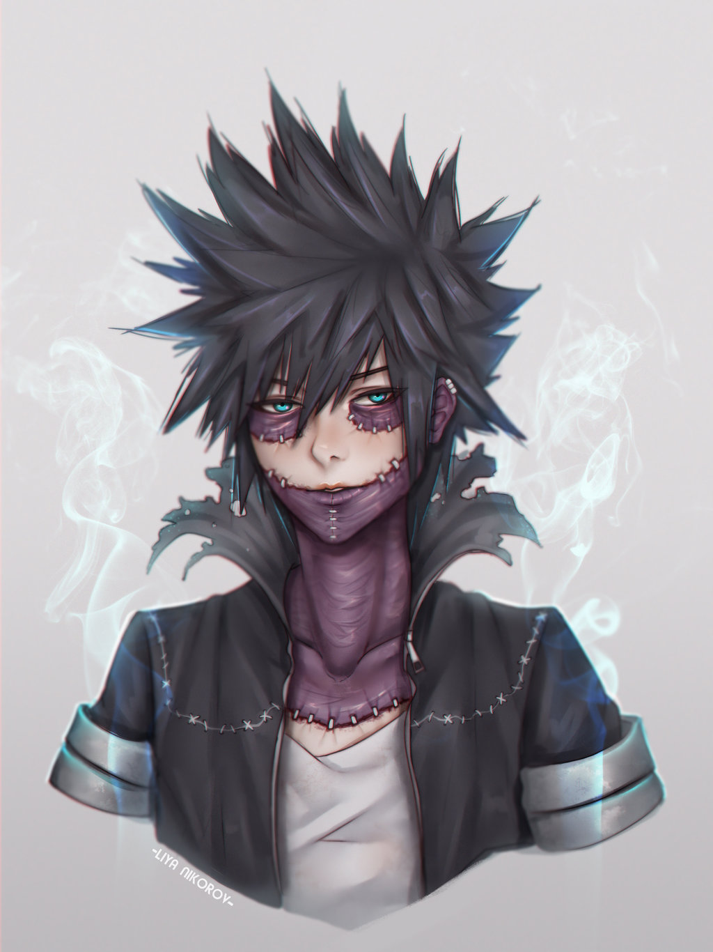 The Big ImageBoard (TBIB) - 1boy artist name black hair black jacket ...