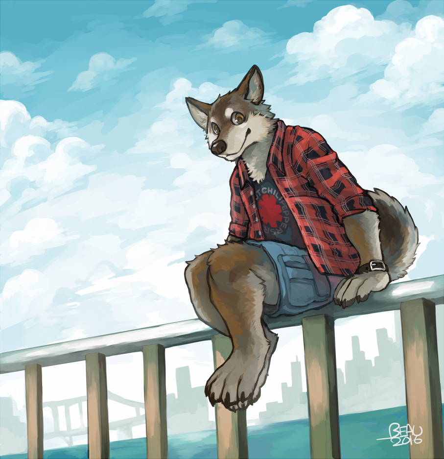 The Big ImageBoard (TBIB) - 2016 4 toes anthro band merch barefoot beau (artist) biped black ...